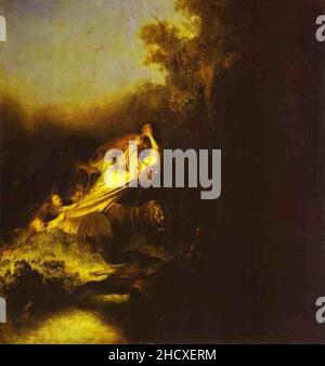 Rembrandt - The Rape of Proserpine Stock Photo - Alamy