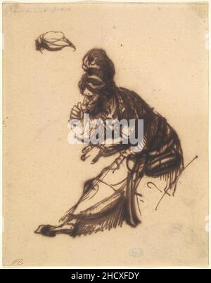 Rembrandt Old Man in a Turban Stock Photo - Alamy