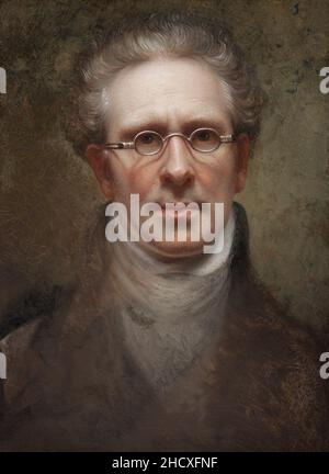 Rembrandt Peale - Self-Portrait Stock Photo - Alamy