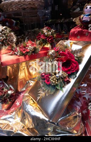 Teuscher Chocolates in Store Window at Rockefeller Center Promenade ...