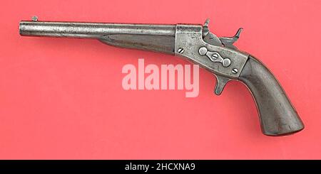 Remington Naval Model 1865 Pistol-NMAH-ET2010-31898-000003 Stock Photo ...