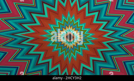 multicolor Mandala Kaleidoscope for Events, Background, Backdrop, Intro ...