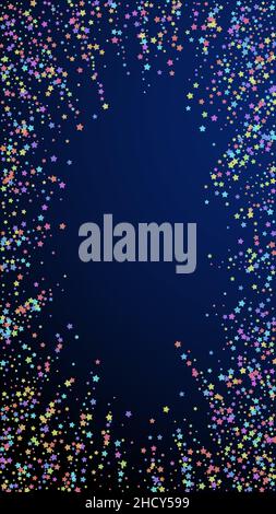 Festive indelible confetti. Celebration stars. Festive confetti on ...