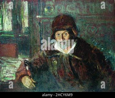 REPIN portret REPIN. 1920 Stock Photo - Alamy