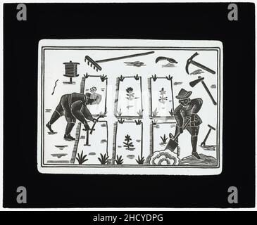 Reproduction of print showing Raised Beds and Sparce Planting Stock ...