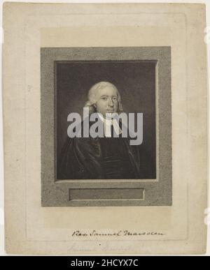 Rev. Samuel Marsden Stock Photo - Alamy
