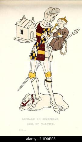 Richard Beauchamp, 13th Earl of Warwick, Regent of France, Governor of ...