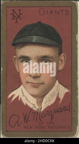 Richard Marquard, New York Giants, baseball card portrait Stock Photo ...