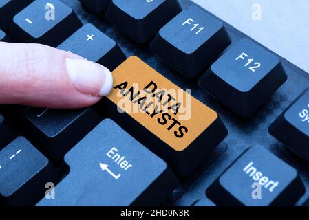 Conceptual display Data Analysts, Business approach Programmer Design ...