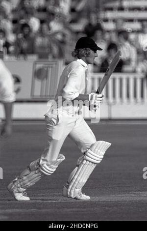 Geoff Howarth (NZ) batting, England vs New Zealand, Third Test, Lord's ...