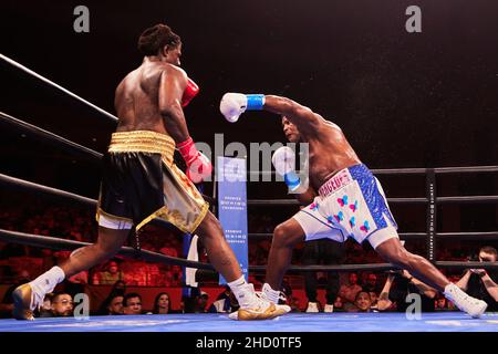 Hollywood, Florida, USA. 1st January, 2022. Viktor Faust vs Lago ...