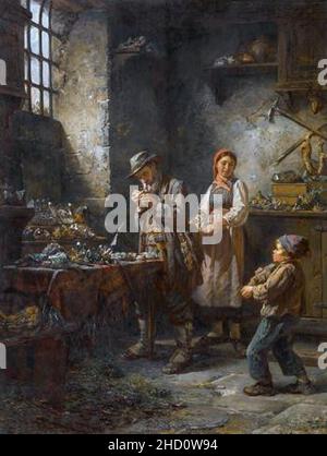 Ritz, Raphael - The Mineralogist, 1883 Stock Photo - Alamy