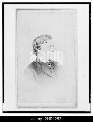 Robert Collyer, Unitarian minister, head-and-shoulders portrait, facing ...