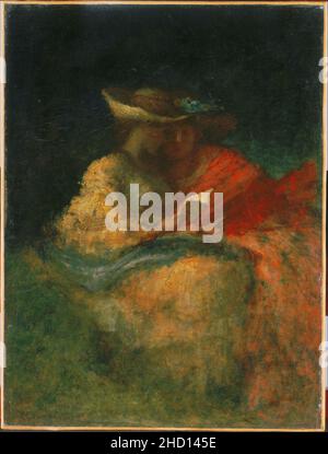 Robert Loftin Newman - The Letter Stock Photo - Alamy