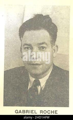 The Roche Gabriel affiche SFIO 1946 is a political poster promoting the ...