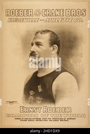 Roeber and Crane Bros Vaudeville-Athletic Co. was an early 20th-century ...