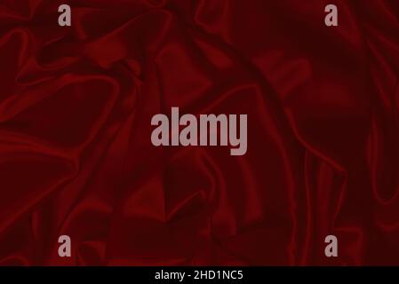 Rich and luxury red silk fabric texture background. Top view Stock ...