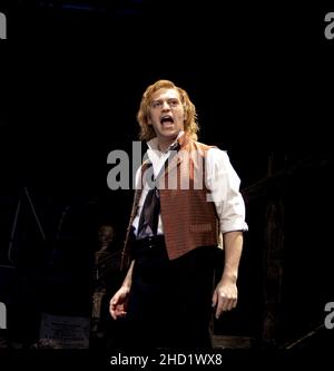 London, UK. Jon Robyns in the musical Phantom of the Opera at West End ...