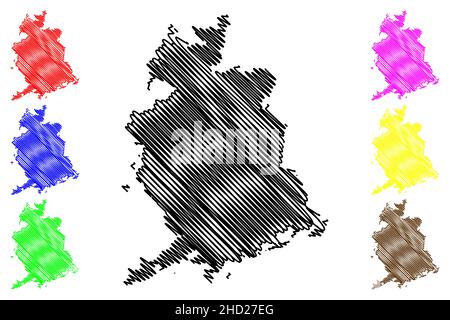 Rewa district (Madhya Pradesh State, Rewa division, Republic of India ...