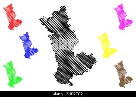 Shahdol district (Madhya Pradesh State, Shahdol division, Republic of ...