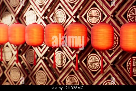 Patterns with Chinese style background, 3d rendering. Computer digital ...