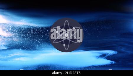 Cosmos ATOM Cryptocurrency. ATOM coin growth chart on the exchange ...