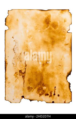 A Piece of Antique Paper on a Rustic Wood Background Perfect for Slides ...