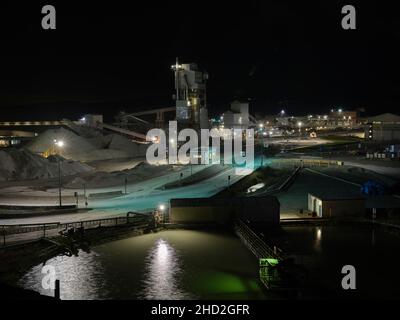 Tarmac's Buxton Cement works, Tunstead Stock Photo - Alamy