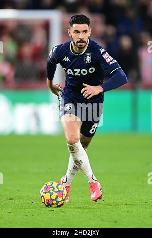 Morgan Sanson #8 of Aston Villa Stock Photo - Alamy