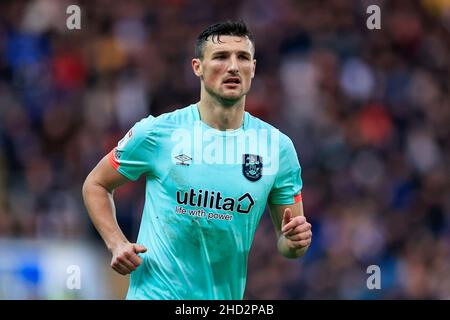 Matty Pearson #4 of Huddersfield Town in action during the game Stock ...