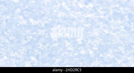 blue snowfall bokeh background, abstract snowflake background blurred ...