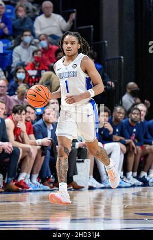January 02, 2022: Saint Louis Billikens forward Francis Okoro (5 ...