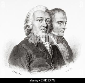 Xavier Bichat, French anatomist, illustration Stock Photo - Alamy