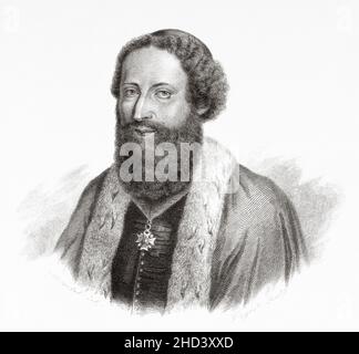 Joseph Pitton de Tournefort (1656-1708), French botanist. In 1683 de ...