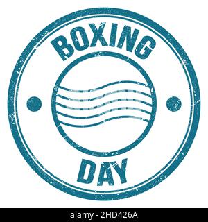 BOXING DAY text written on red rectangle stamp sign Stock Photo - Alamy