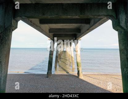 Aerial View of Deal Pier Stock Photo - Alamy