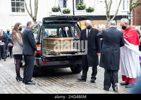 Jethro's Final Farewell took place in Truro Cathedral, Truro. Geoffrey ...