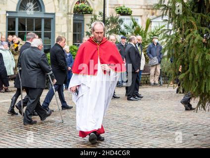 Jethro's Final Farewell took place in Truro Cathedral, Truro. Geoffrey ...