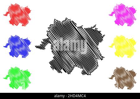 Shivpuri district (Madhya Pradesh State, Gwalior division, Republic of ...