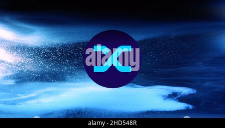 Synthetix SNX Cryptocurrency. coin growth chart on the exchange, chart ...