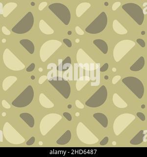 Simple semicircular geometric shapes will decorate any surface or thing ...