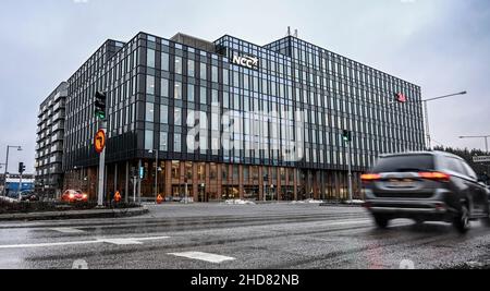 Swedish construction company NCC AB, headquarters in Solna, in ...