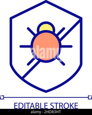 debugging code software icon color illustration Stock Vector Image ...
