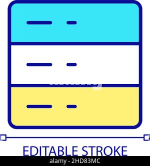 Library archive collection RGB color icon Stock Vector Image & Art - Alamy