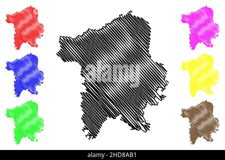 Sitamarhi district (Bihar State, Tirhut division, Republic of India ...