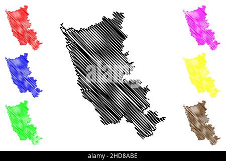 Sindhudurg district (Maharashtra State, Konkan Division, Republic of ...