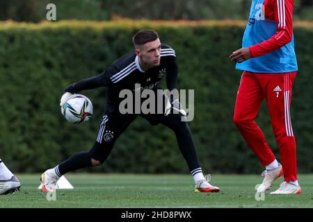 , PORTUGAL - JANUARY 4: goalkeeper Jay Gorter of Ajax during the ...