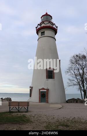 Port Clinton Lighthouse, Port Clinton Ohio Stock Photo - Alamy