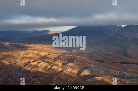 North West Highlands Geopark, Sutherland Stock Photo - Alamy