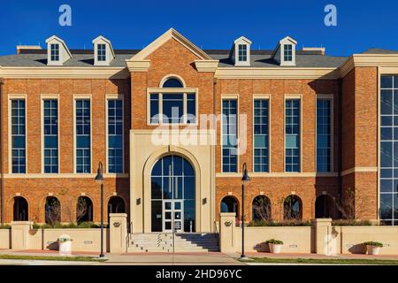 Sunny view of the Texas Woman's University at Denton, Texas, USA Stock ...